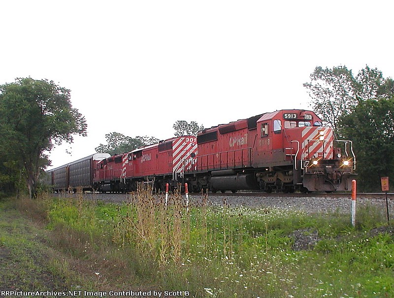 CP 5913 Entering the Chicago Line 29T